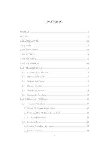 Sistem Informasi Manajemen Distribusi Pada Pt. Putera Sarana Usaha - Elibrary Unikom